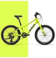 China SAVA 20 Inch Kids Carbon Road Bike T800 Frame 8 Speed V Brake Children Bicycle Yellow for sale