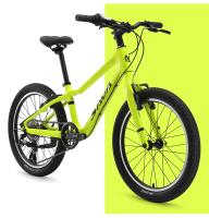 China SAVA 20 Inch Kids Carbon Road Bike T800 Frame 8 Speed V Brake Children Bicycle Yellow for sale