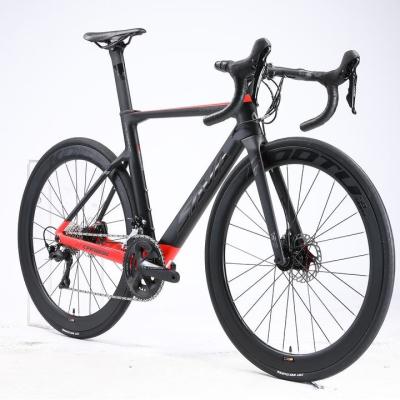 China SAVA Full Carbon Road Bike 700C 54cm 56cm Shimano Ultegra R8000 22 Speed Hydraulic Disc Brake for sale
