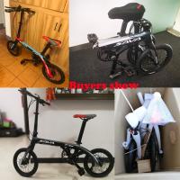 China SAVA Z2 Carbon Folding Bike 16 Inch 9 Speed TORAY T800 Frame 9.3kg for sale