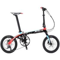 China SAVA Z2 Carbon Folding Bike 16 Inch 9 Speed TORAY T800 Frame 9.3kg for sale