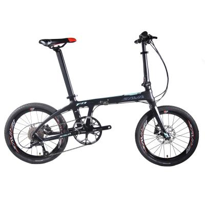 China TORAY T800 Carbon Fiber Folding Bike 20 Inch Shimano R4700 10 Speed Superlight Foldable Bicycle for sale