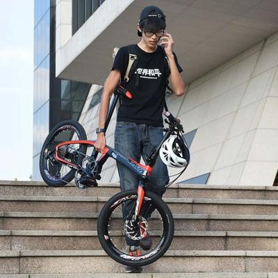 China Z1 Sava 20 Inch Carbon Fiber Folding Bike Shimano R4700 20 Speed Disc Brake for sale