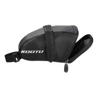 China KOOTU Waterproof Bicycle Saddle Bag 1.5L Seat Post Bag for Road Mountain Bike Black for sale