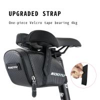 China KOOTU Waterproof Bicycle Saddle Bag 1.5L Seat Post Bag for Road Mountain Bike Black for sale
