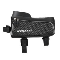 China KOOTU Bicycle Frame Bag 1L Waterproof Phone Touch Screen Bike Bag with Earphone Hole for sale