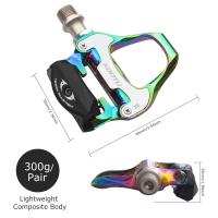 China KOOTU Colorful Clipless Pedals Road Bike Pedals SPD Lock Pedals for sale