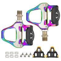 China SPD SL Road Bike Clipless Pedals 9/16 Aluminum Alloy Sealed Bearing for sale