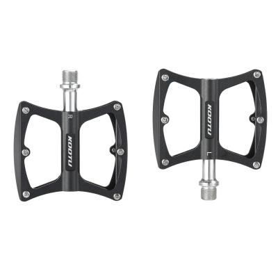China Ball Bearing Wide Bicycle Pedals Ultralight 9x9.5cm Aluminum Alloy Platform for MTB Road BMX for sale