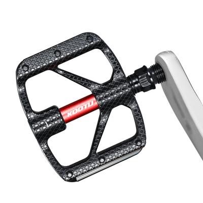 China KOOTU Aluminum MTB Pedals 9/16 Universal Lightweight Bicycle Pedals for Mountain Road BMX for sale