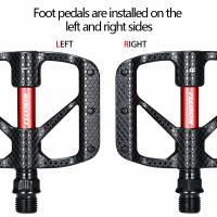 China KOOTU Aluminum MTB Pedals 9/16 Universal Lightweight Bicycle Pedals for Mountain Road BMX for sale