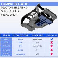 China Spin Bike Pedal Look Delta System Toe Cage Adapter 20mm Adjustable 324g for sale