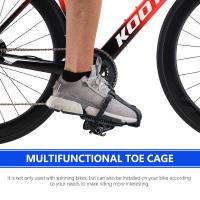 China Spin Bike Pedal Look Delta System Toe Cage Adapter 20mm Adjustable 324g for sale
