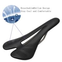 China SAVA 181g Carbon Fiber Bike Saddle 27.5x13x6.5cm Breathable Road MTB Seat for sale