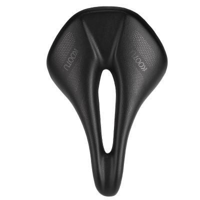 China Ergonomic Arch Bicycle Saddle Seat Light Weight 149g Imitation Leather Shell for sale