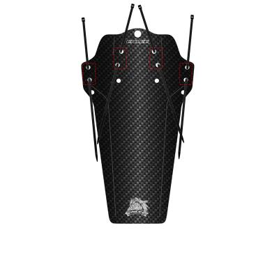 China PP5 Mountain Bike Fender 272x156mm 38g Bicycle Mud Guard for Front Rear Wheel for sale