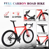 China KOOTU 56cm Carbon Disc Road Bike Shimano Ultegra R8000 22 Speed T800 Frame for sale