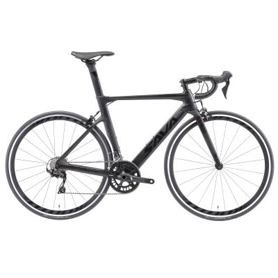 China SAVA Carbon Road Bike 700C Disc Brake SHIMANO R3000 18 Speed 56cm Frame for sale