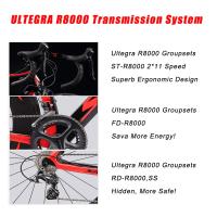 China SAVA Phantom 3.0 Carbon Road Bike 7.9kg 700C 44-56cm Frame Shimano Ultegra R8000 25C Tire for sale