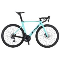 China SAVA Carbon Fiber Road Bike 700C 22 Speed Disc Brake 150KG Load Capacity for sale