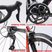 China SAVA R8 Carbon Road Bike 700C 10.3kg Shimano Sora 18 Speed Aluminum Alloy Frame for sale