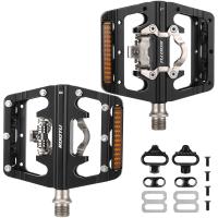 China Full Aluminum Mountain Bike Clipless Pedals for SHIMANO SPD System 9/16 Size for sale
