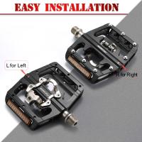 China Full Aluminum Mountain Bike Clipless Pedals for SHIMANO SPD System 9/16 Size for sale