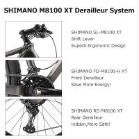 China SAVA Carbon Fiber Mountain Bike 29 Inch SHIMANO DEORE XT 2x12 Speed Adult MTB for sale