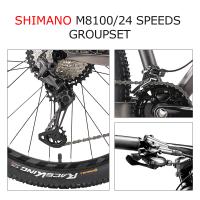 China SAVA Carbon Fiber Mountain Bike 29 Inch SHIMANO DEORE XT 2x12 Speed Adult MTB for sale