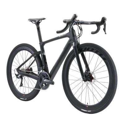 China SAVA R11 Gravel Bike 700C T800 Carbon Frame SHIMANO R8020 40C Tires for sale