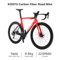 China KOOTU SAVA Full Carbon Road Bike T800 Frame Shimano Ultegra 22 Speed 51cm for sale