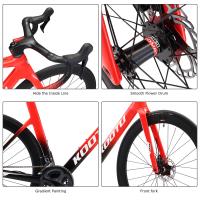 China KOOTU SAVA Full Carbon Road Bike T800 Frame Shimano Ultegra 22 Speed 51cm for sale