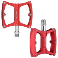 China Ball Bearing Wide Bicycle Pedals Ultralight 9x9.5cm Aluminum Alloy Platform for MTB Road BMX for sale