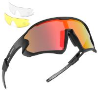 China KOOTU Polarized Cycling Glasses Unisex Polycarbonate Frame 125mm Lens Width for sale