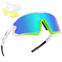 China KOOTU Polarized Cycling Glasses Unisex Polycarbonate Frame 125mm Lens Width for sale