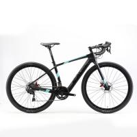 China SAVA Carbon Fiber E-Gravel Bike 11kg 40km/h Max Speed 700x40c Tires 22 Speed Electric Bicycle for sale