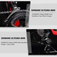 China SAVA Phantom 3.0 Carbon Road Bike 22 Speed Shimano Ultegra R8000 700C 50cm Frame for sale
