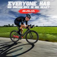 China SAVA Full Carbon Road Bike SHIMANO ULTEGRA R8020 700C 8.4kg T800 Frame for sale