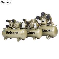 China Bebaios 15HP 11kW Belt Driven Piston Air Compressor 8bar 300L Tank Industrial Workshop for sale