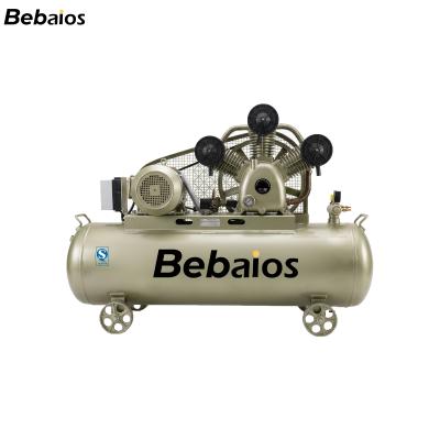 China 7.5KW 10HP Three Cylinder Piston Air Compressor 8 Bar 250L Tank Industrial Use for sale
