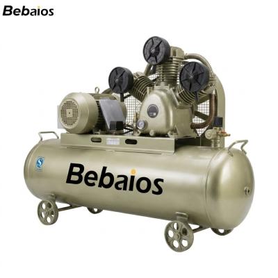 China Industrial 11KW Piston Air Compressor 8 Bar 250L Tank Heavy Duty for sale