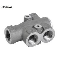 China Oil Injected Screw Air Compressor Temperature Control Valve TV Series 16 Bar Stainless Steel for sale