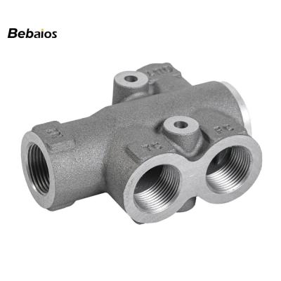 China Oil Injected Screw Air Compressor Temperature Control Valve TV Series 16 Bar Stainless Steel for sale