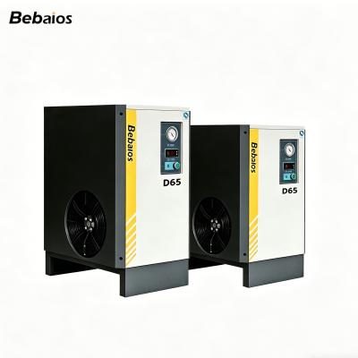 China Customizable Refrigerated Air Dryer 6.5 Nm³/min Flow 0.7-1.6 MPa Pressure for sale