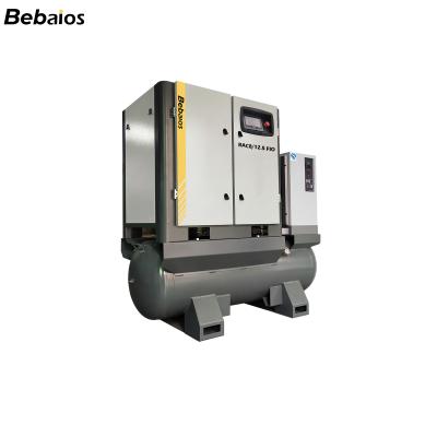 China Bebaios RAC Series 4-in-1 Integrated Screw Air Compressor 0.52 m³/min 1.25 MPa for Laser Cutting for sale