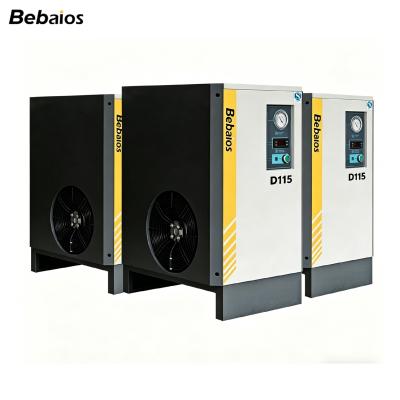 China Refrigerated Air Dryer D115 12Nm3/min 220V 50Hz Industrial Compressed Air Dryer for sale