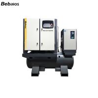 China 15 Bar 15kW Oil Injected PM VSD Screw Compressor 400L Tank Four In One for Laser Cutting for sale