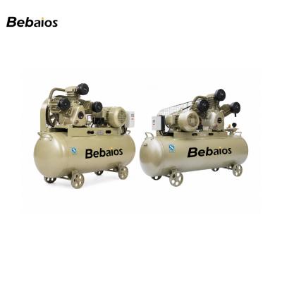China 5.5 KW 736 L/min Piston Air Compressor 12 Bar 150L Tank Industrial Construction for sale