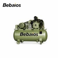 China Bebaios 15KW 12 Bar Industrial Piston Air Compressor 1600L/min 800L Tank Heavy Duty for sale