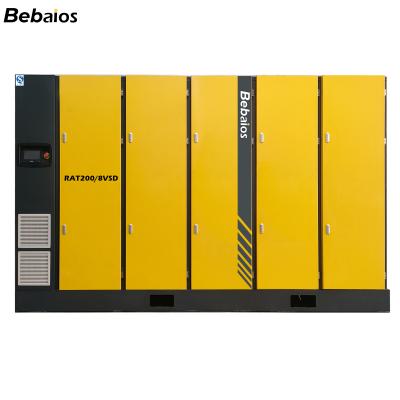 China Energy Saving Two Stage Rotary Air Compressor With Cooling System Low Noise Operation for sale